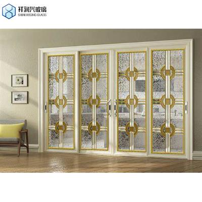 China Color Glazed Glass for Processing Screen and Wall Glass Temperature Tempered Glass for sale