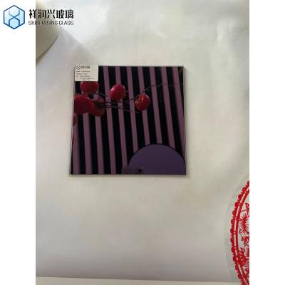 China Spiegel Roze Brons Goud Kleur Spiegel Decoratief Glas Float Glas Moderne Muurspiegel 1830*2440/2140*3300/2440*3660 Te koop