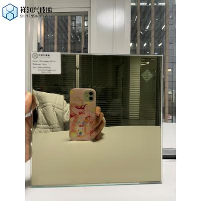 China Spiegel Roze Brons Goud Kleur Spiegel Decoratief Glas Float Glas Moderne Muurspiegel 1830*2440/2140*3300/2440*3660 Te koop