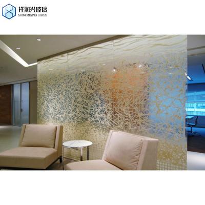 China Ultra Clear Transparent Square Hollow Glass Brick Crystal Bathroom Partition Net Red Brick Color Brick Background Wall Made for sale