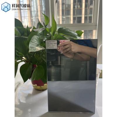 China Glasrahmen gefärbter Silberspiegel und Aluminiumwandspiegelblatt mit ISO zu verkaufen