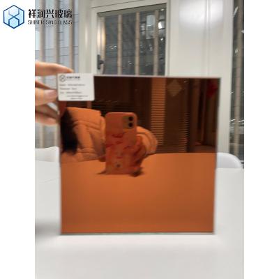 China Espejo dorado tintado de plata y color de aluminio de pared de espejo de vidrio de vidrio transparente de vidrio flotante en venta