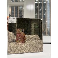 China Customized Rectangle Large Frameless Mirrors Decorative Wall Antique Mirrors Without Frame for sale