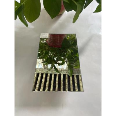 China Decoratief antiek spiegelglas frame voor kunst muur zilveren afwerking 5 After-sales service Te koop