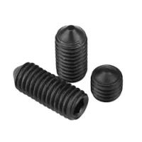 China DIN914 Hexagon socket set screws with cone point for sale