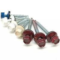 China Hex Head Self Drilling Screw with EPDM PVC Washer 12-14 x 1-1/2 Inch for sale