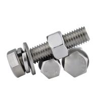 China hex bolt with spring washer an for sale