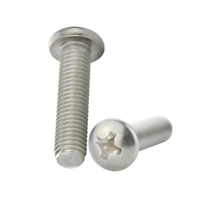 China Pan head cross slot machine screws for sale