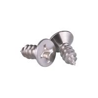 China DIN7982 Countersunk Head Cross Drive Self Tapping Screws Steel Zinc Plated M3-M12 for sale