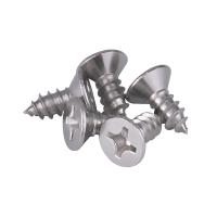 China DIN7982 Countersunk Head Cross Drive Self Tapping Screws Steel Zinc Plated M3-M12 for sale