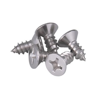 China DIN7982 Countersunk Head Cross Drive Self Tapping Screws for sale