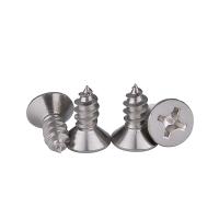 China DIN7982 Countersunk Head Cross Drive Self Tapping Screws Steel Zinc Plated M3-M12 for sale