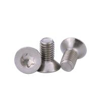 China Torx Slot Countersunk Head Machine Screws M6 x 20mm Stainless Steel 304 for sale