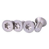 China Torx Slot Countersunk Head Machine Screws M6 x 20mm Stainless Steel 304 for sale
