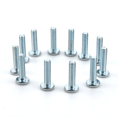 China Wafer head steel  Brass Aluminum Titanium Anodized Stainless Steel machine Screws for sale