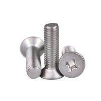 China DIN965 GB819 CSK Head Machine Screws M3-M12 Carbon Steel 304 Stainless Steel for sale