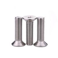 China DIN965 GB819 CSK Head Machine Screws M3-M12 Carbon Steel 304 Stainless Steel for sale