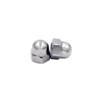 China DIN1587 hex domed cap nuts for sale
