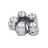 China DIN1587 hex domed cap nuts for sale