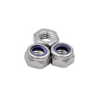 China DIN985 Hex Nylon Lock Nuts for sale