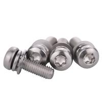 China Torx Pan Head Combination Screws M6 x 20mm Stainless Steel 304 for sale