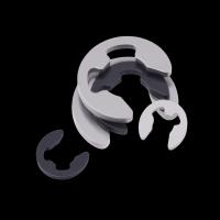 China E-Clip Circlip Washer DIN6799 Carbon Steel 1.2mm Thickness 10mm Inner Diameter for sale