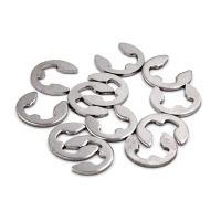 China E-Clip Circlip Washer DIN6799 Carbon Steel 1.2mm Thickness 10mm Inner Diameter for sale