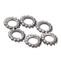 China DIN 6907 Serrated Lock Washers with External Teeth M3-M12 Carbon Steel for sale