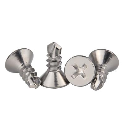 China CSK Head Cross Slot Self Drilling Screws for sale