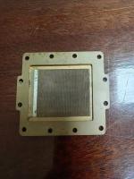 China Custom CNC Brass Water Cooled Heatsink 0.005mm Tolerance Skiving Technology for sale