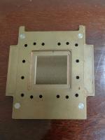 China Custom CNC Brass Water Cooled Heatsink 0.005mm Tolerance Skiving Technology for sale