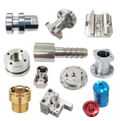 China Customized Oem High Precision Stainless Steel Brass Aluminum Alloy CNC Turning Non-Standard connectors fastener parts for sale