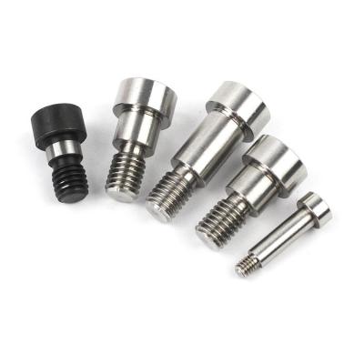 China Custom design metal shoulder bolts for heavy industrial for sale