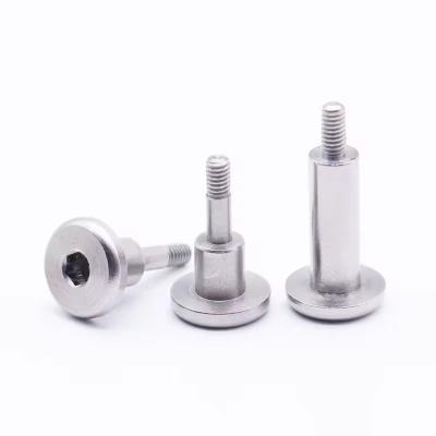 China OEM Inox 303 304 316 grade wafer cylindrical socket head shoulder bolts half threaded bolts for sale