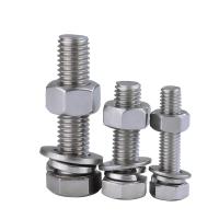 China DIN933 External Hex Bolts M10 x 1.5 Steel Grade 8.8 Industrial Fasteners for sale