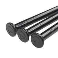 China Blackened Cement Coated Steel Nails 2.5-5.2mm Diameter 20-150mm Length for Concrete Wall for sale