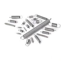 China Custom Cylindrical Helical Tension Spring Music Wire Stainless Steel 500pcs MOQ for sale