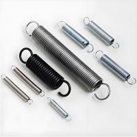 China Custom Cylindrical Helical Tension Spring Music Wire Stainless Steel 500pcs MOQ for sale