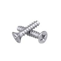China Countersunk Head Cross Drive Blunt End Self Tapping Screws DIN7982-F ST2.2-6.3 4.5-120mm for sale