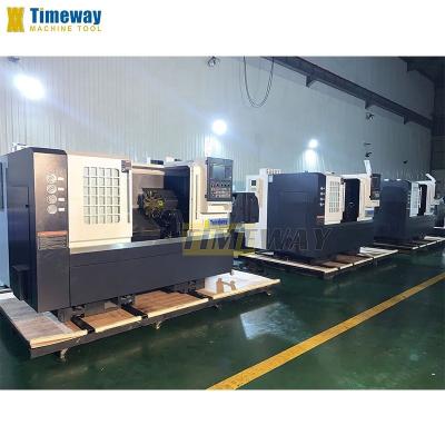 Cina 7.5 kw Potenza del motore principale Alto precisione letto inclinato tornio CNC per l'industria in vendita