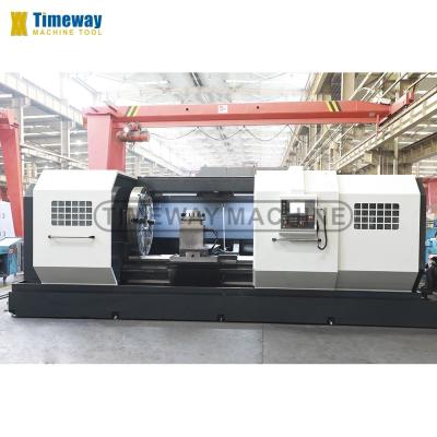 Cina 320 giri al minuto Max. Spindle velocità CNC orizzontale per il tornitorio per 10 tonnellate Bar Turning in vendita