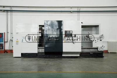 Cina 320 giri al minuto Max. Spindle velocità CNC orizzontale per il tornitorio per 10 tonnellate Bar Turning in vendita