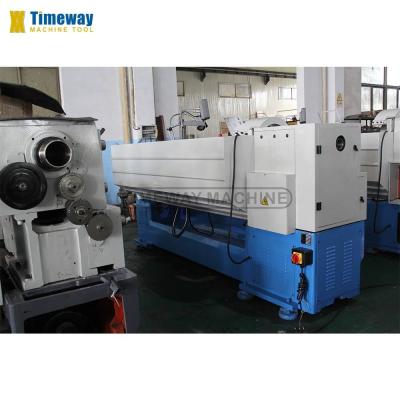Cina Macchina di tornitura a letto orizzontale con fusoliera da 58 mm. Lunghezza del pezzo da lavoro 1000 mm in vendita