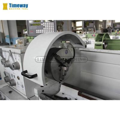 Cina Macchina di tornitura a letto orizzontale con fusoliera da 58 mm. Lunghezza del pezzo da lavoro 1000 mm in vendita