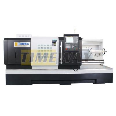 China High Productivity Flat Bed Lathe with X/Z-axis Rapid Traverse Rate of 6/12m/min for sale