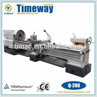 Cina 16-380rpm Spindle velocità manuale tubo orizzontale tornitore di filettatura per il campo petrolifero 130-270mm in vendita
