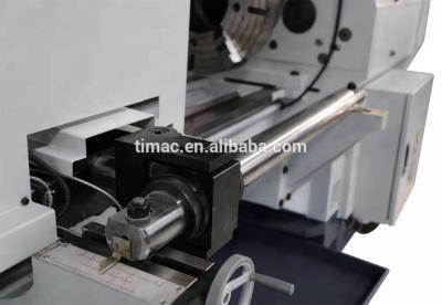 Cina 16-380rpm Spindle velocità manuale tubo orizzontale tornitore di filettatura per il campo petrolifero 130-270mm in vendita