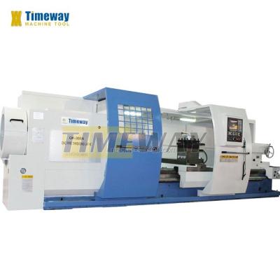 China Heavy Duty CNC Horizontal Pipe Threading Turning Machine Max. diameter of pipe 340mm for sale
