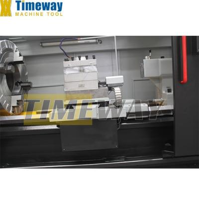 Cina Distribuzione al dettaglio di fili di tubi CNC Olio Paese Torno 440mm Fuso di foratura Max. Lunghezza 1500-3000mm in vendita