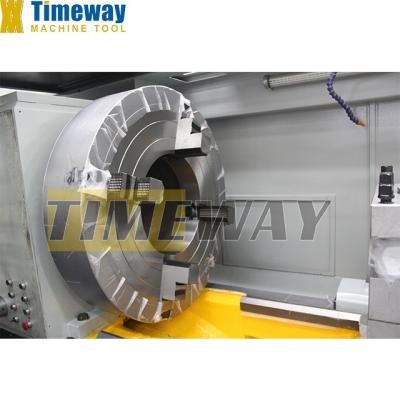 Cina Distribuzione al dettaglio di fili di tubi CNC Olio Paese Torno 440mm Fuso di foratura Max. Lunghezza 1500-3000mm in vendita